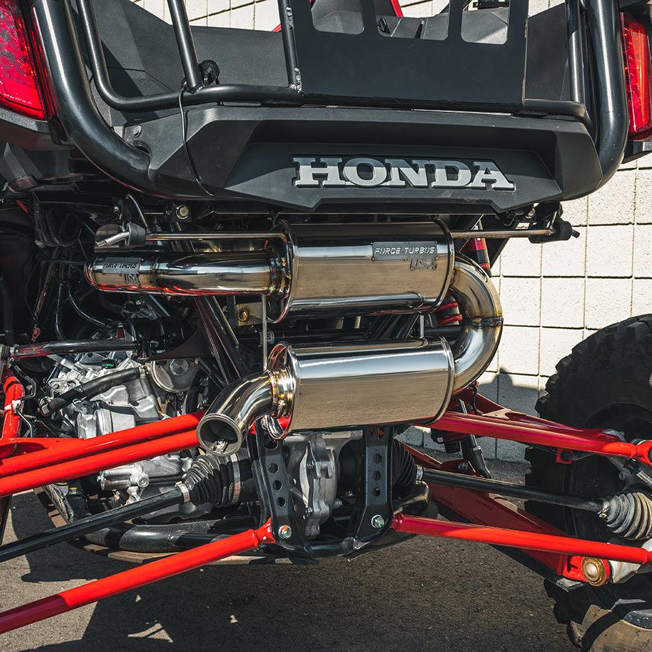 Chrome Exhaust Tips 2024 HONDA TALON LINEUP - Dirt Wheels Magazine ...